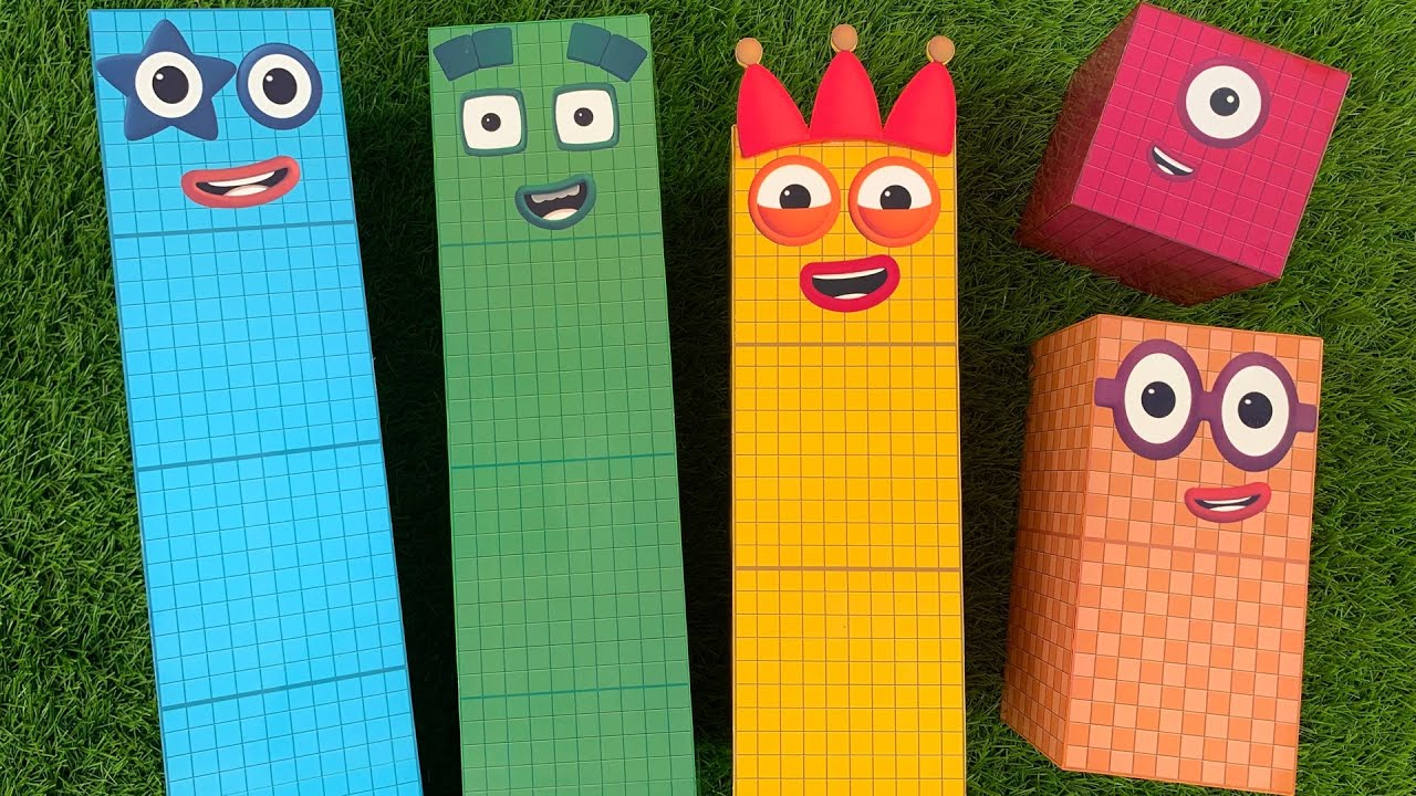 Looking for Numberblocks 1000 5000 NEW Space ASMR | Satisfying ...