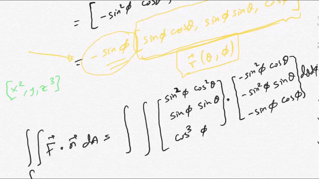 Surface Integrals 3 - YouTube