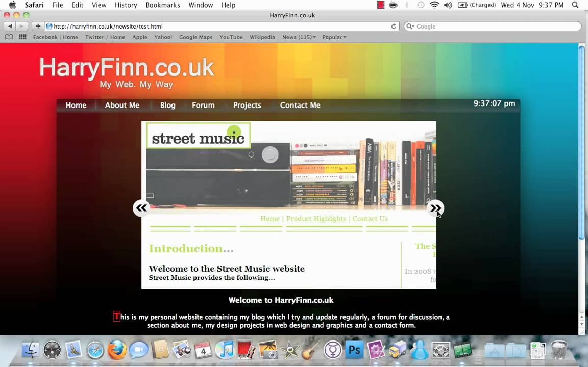 jQuery Image Slider Part 1 - YouTube