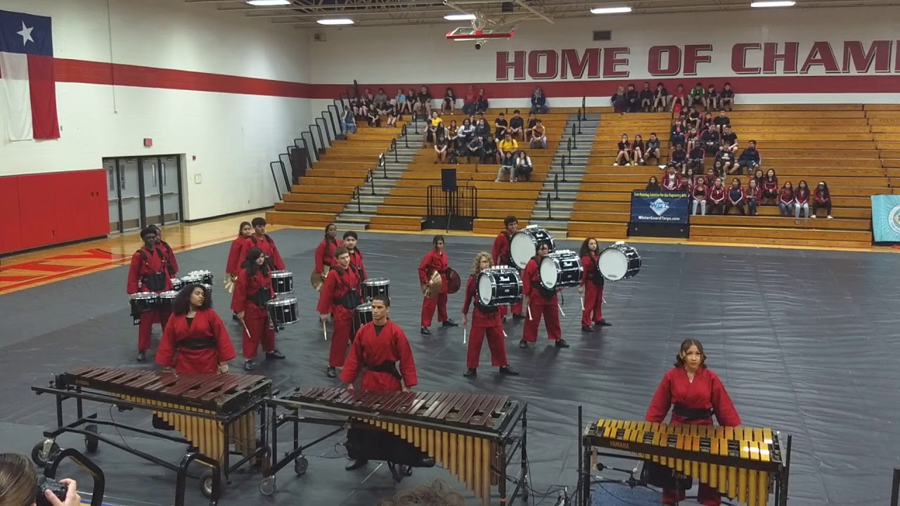 Cypress Springs High School Winter Drumline 2018 - YouTube