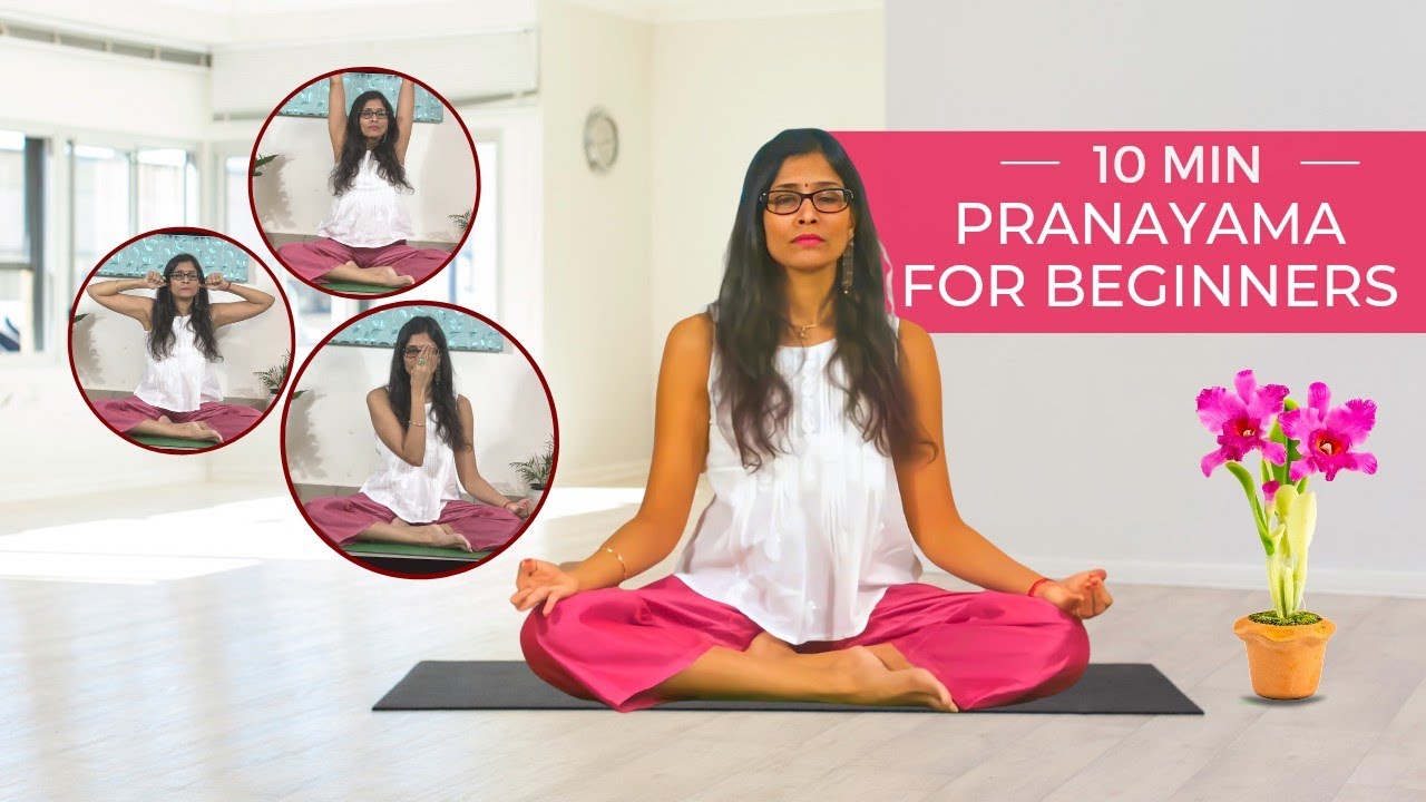 10 min pranayama sequence for beginners | Mental clarity and peace ...