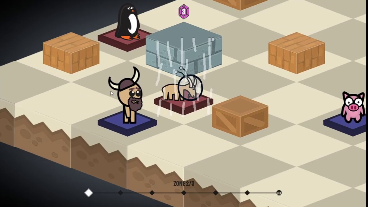 Chess board goats - YouTube