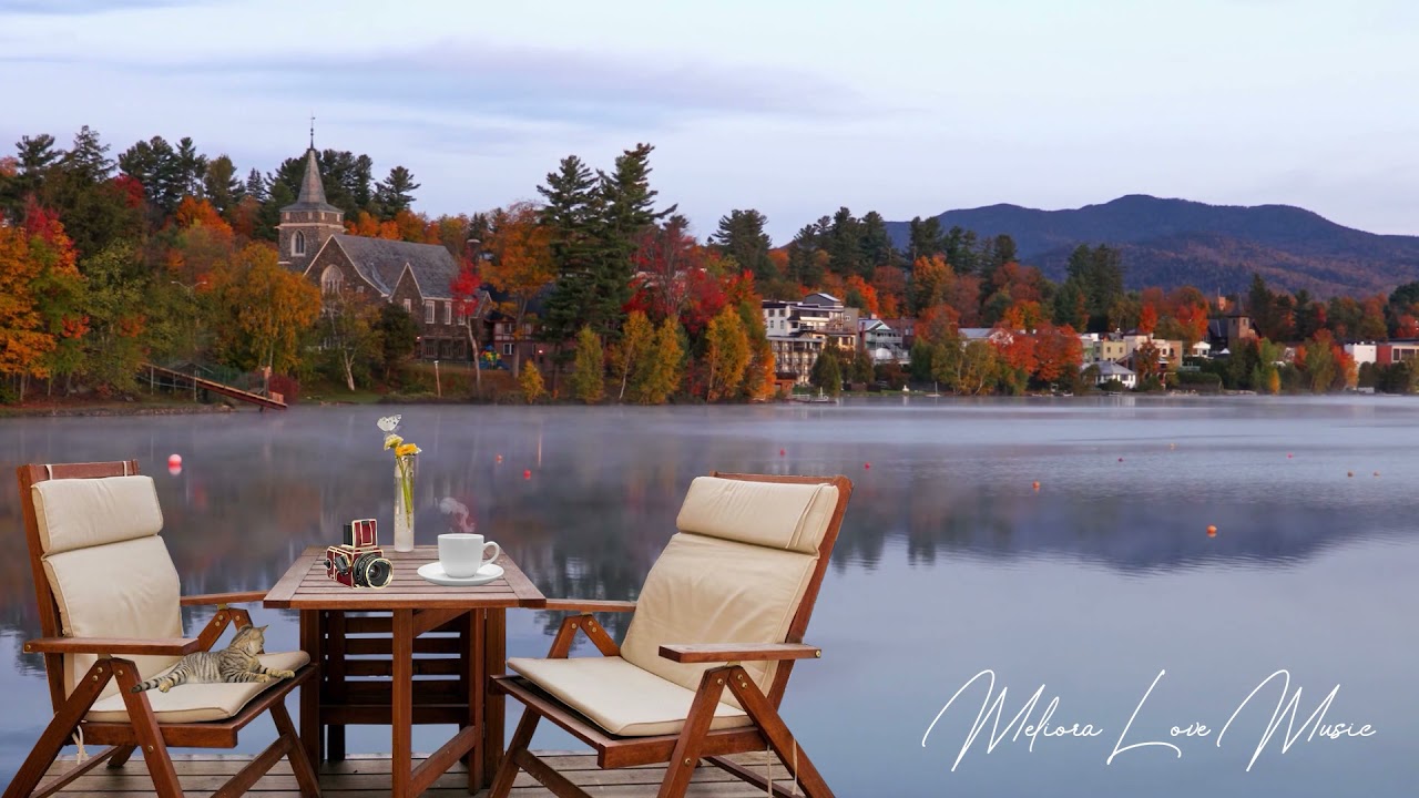 Lake Como Italia Cafe Ambience - Smooth Jazz Music for Relaxation ...