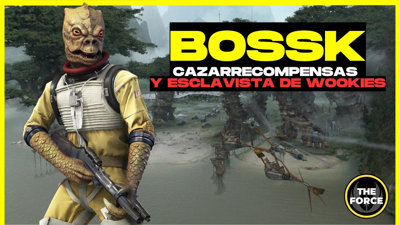 BOSSK | HISTORIA COMPLETA DEL TRANDOSHAN CAZARRECOMPENSAS - YouTube