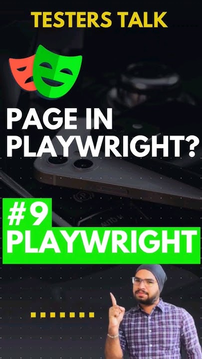 9 What Is Page In Playwright Playwright Automation Tutorial
