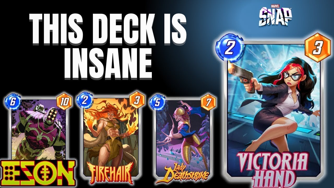 Marvel Snap: Eson + FireHair destroy deck. This New Deck Will SHOCK ...