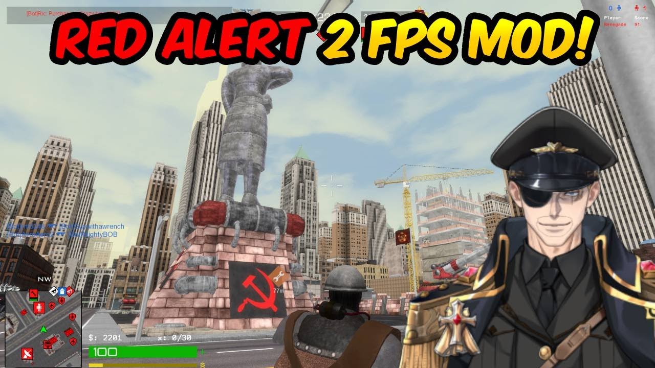 Red Alert FPS | Red Alert 2 mod - YouTube