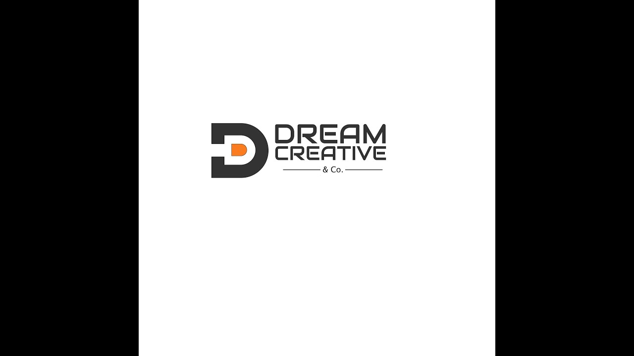 DREAM CREATIVE & CO. LOGO DESIGN WITH PHOTOSHOP - YouTube