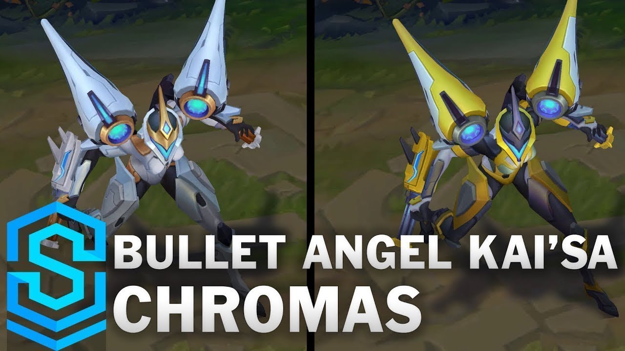 Bullet Angel Kai'Sa Chroma Skins - YouTube