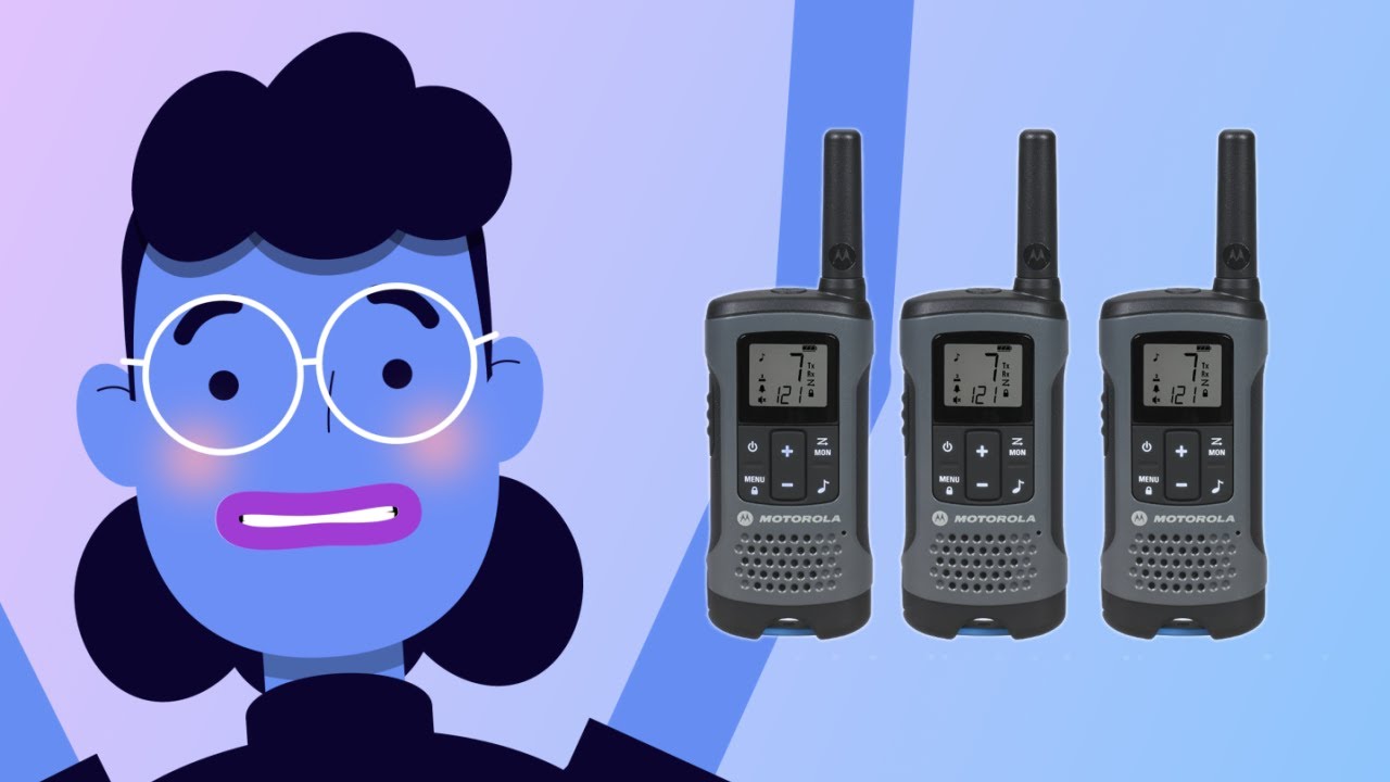 Motorola T200TP Talkabout Radio 3 Pack - Review - YouTube