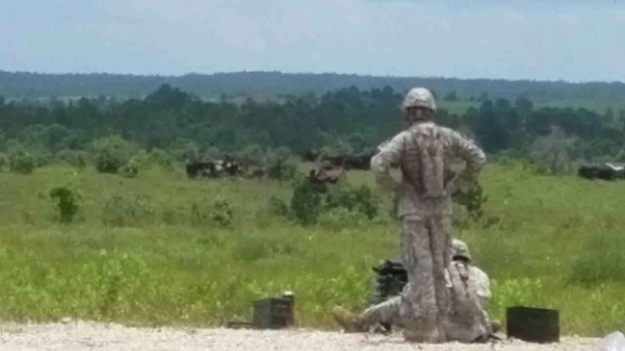 Mk19 range getting on target - YouTube