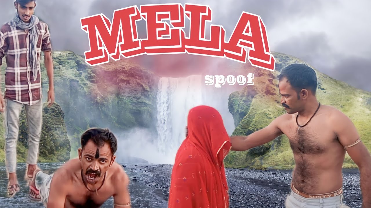 Mela spoof || mela comedy scene ||gurjar dialoge ||Amir khan ...
