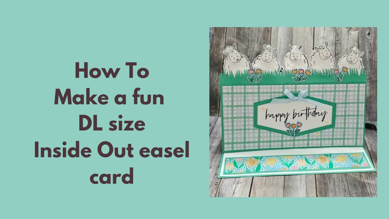 A fun inside out card made with the Woolly Friendds - YouTube