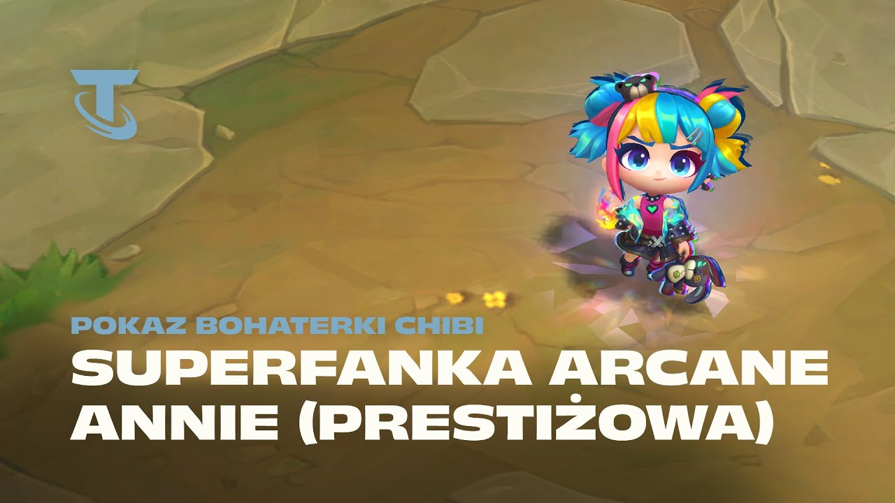 Superfanka Arcane Annie (Prestiżowa) | Pokaz bohaterki Chibi ...
