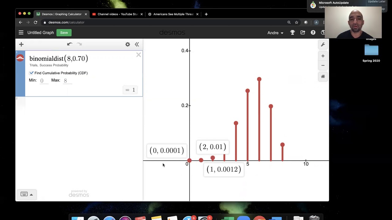 Binomial Distributions In Desmos YouTube Binomial Distributions In Desmos YouTube