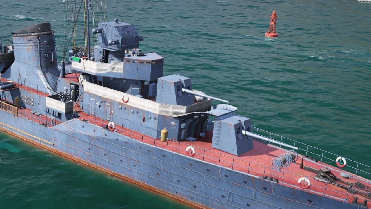 Gnevny Destroyer | World of Warships Legends PS4 Xbox1 - YouTube