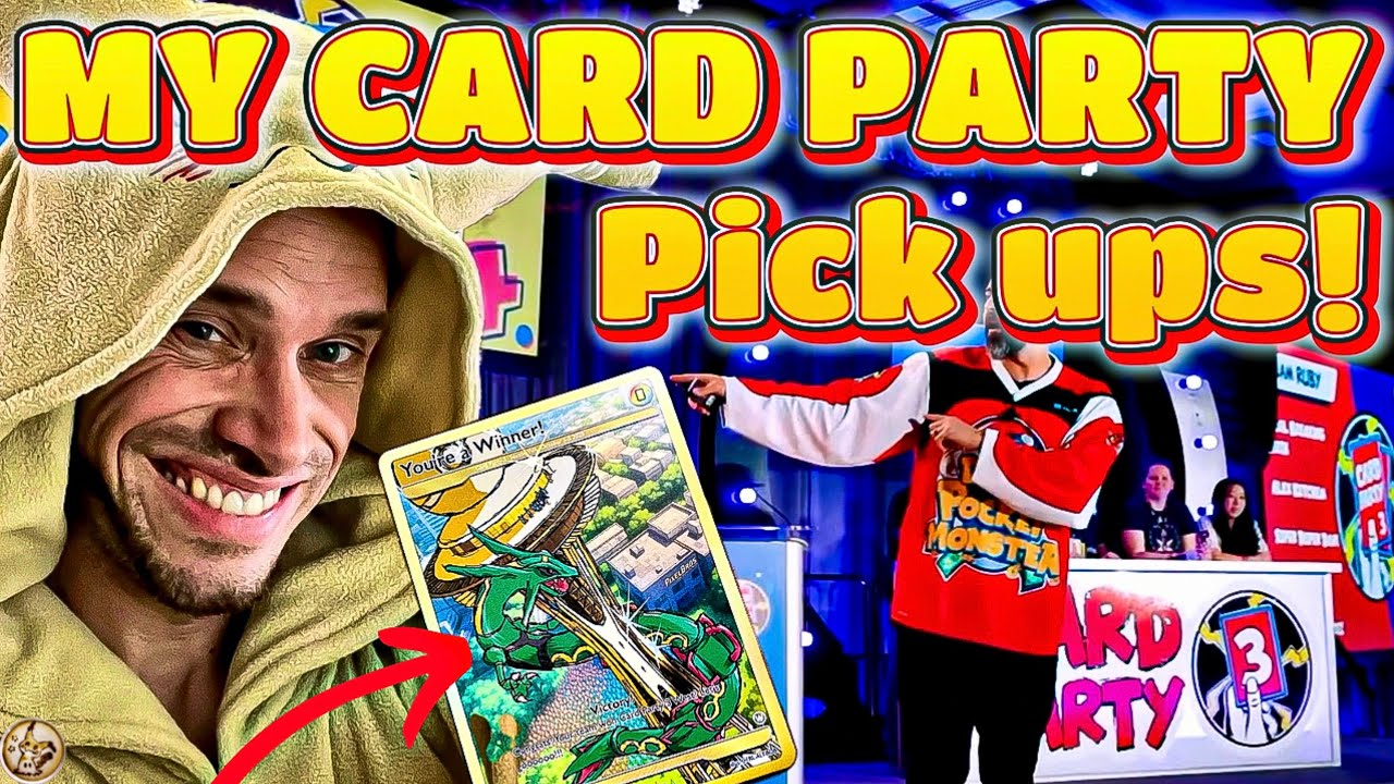 My CARD PARTY Experience & Recent Pick Ups! - YouTube