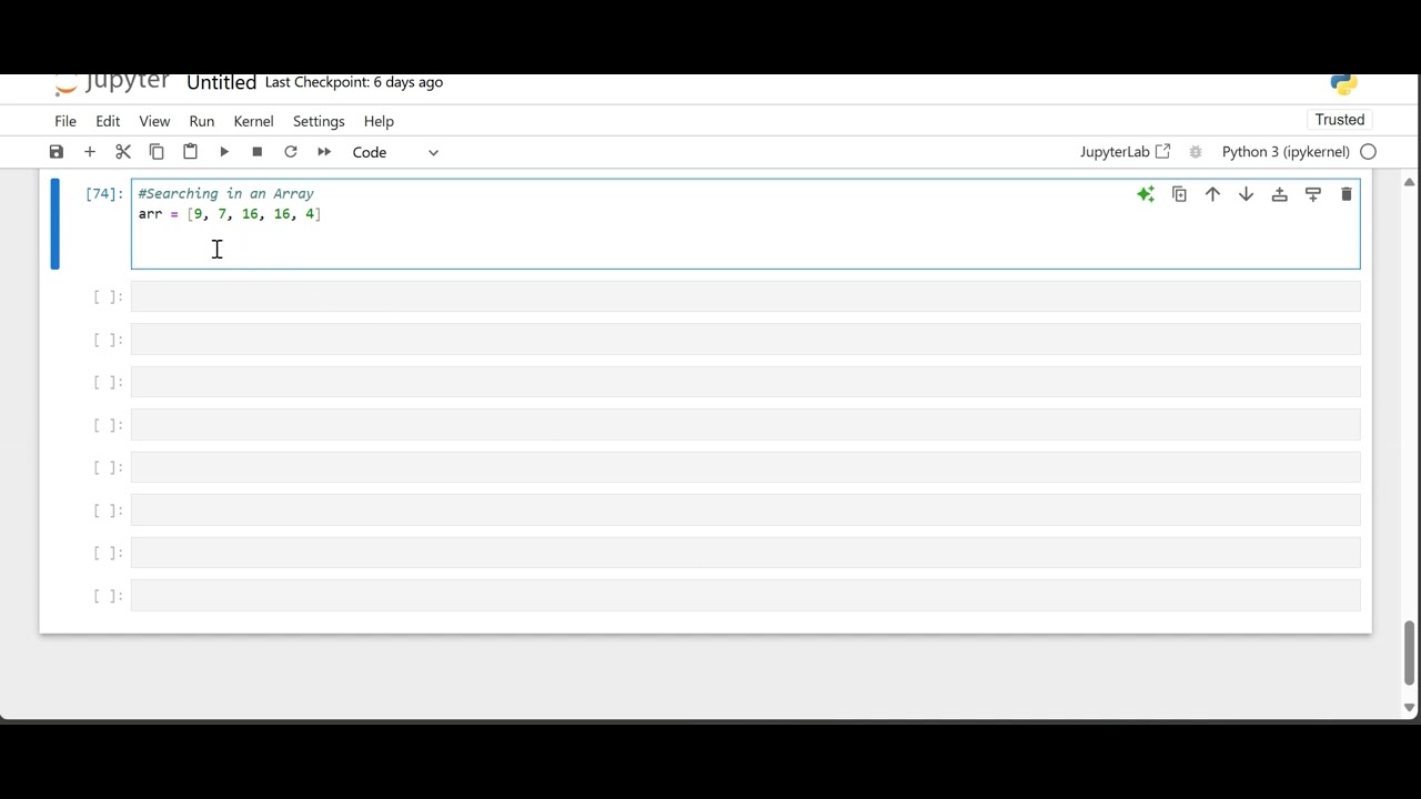 Searching in an Array at python | Python interview Question | Data Analyst Data scientist Data ...
