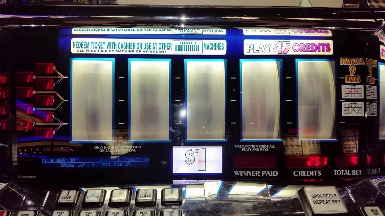 Double Diamond Run reels slot bonus free spins high limit. - YouTube