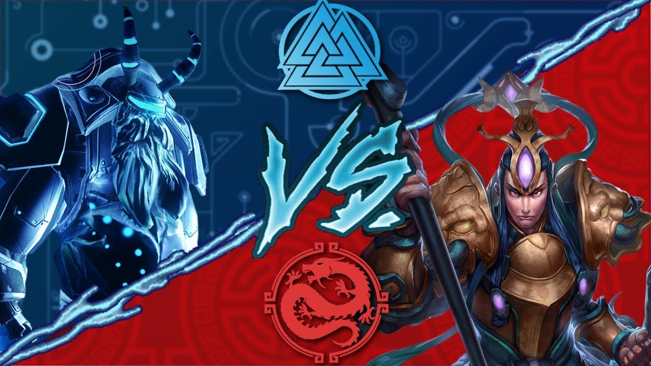 Smite: Grandmasters Duel Ymir vs Erlang The battle of the Master ...