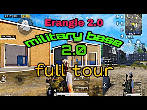 Pubg Mobile Erangle 2.0 Military base Tour || Full details vides ...