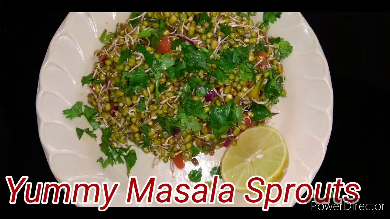 Healthy and Tasty Sprouts || How to Make Sprouts Recipe at Home ...