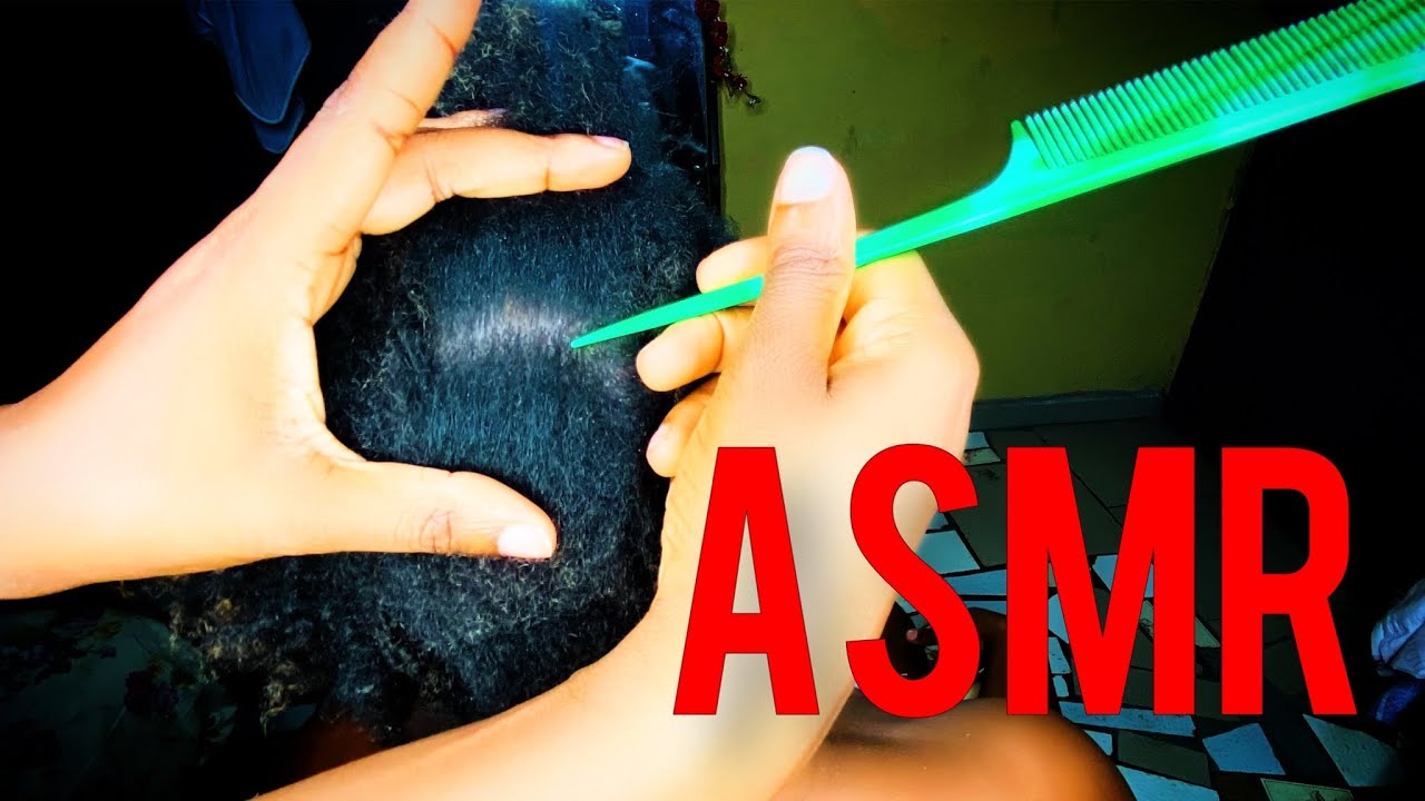 EXTREMELY SATISFYING ASMR COMB SCALP SCRATCH - YouTube