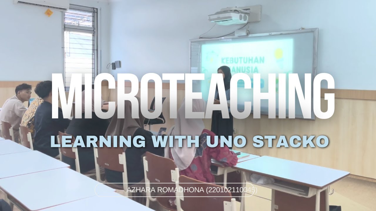 MICROTEACHING - Learning with Uno Stacko - YouTube