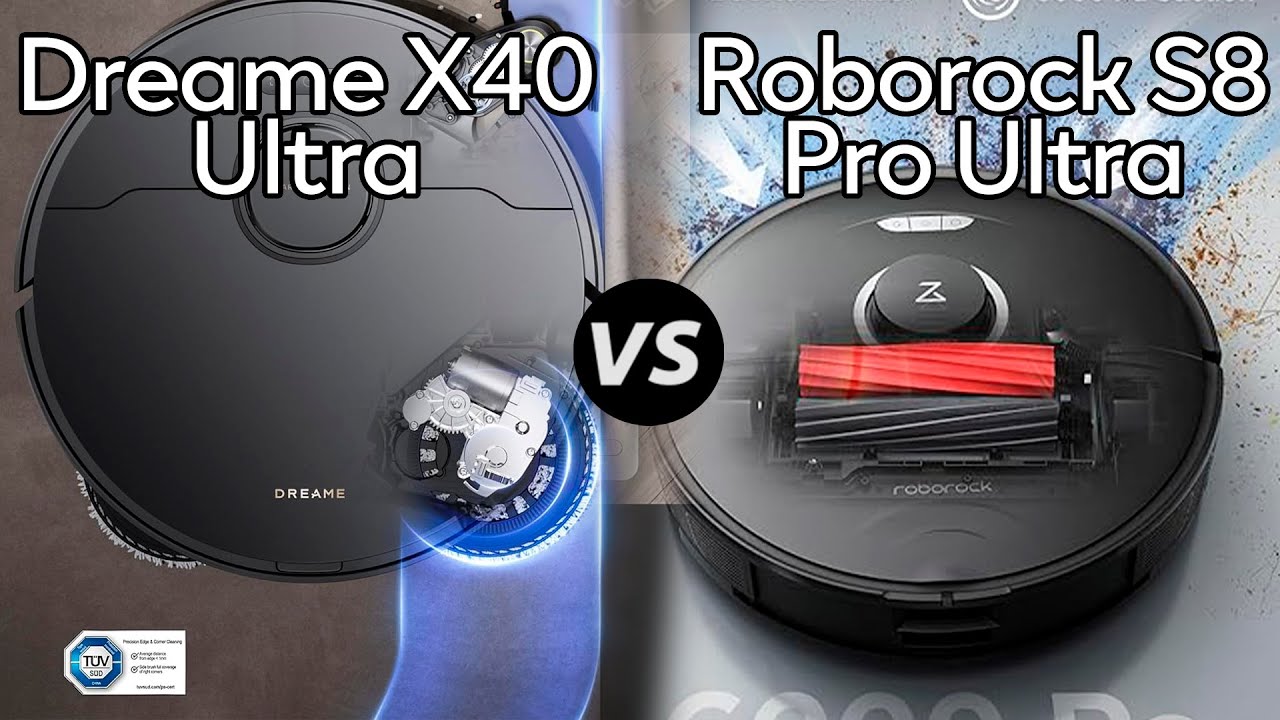 Dreame X40 Ultra Vs Roborock S8 Pro Ultra - Which One Is Better? (specs Comparison) - YouTube