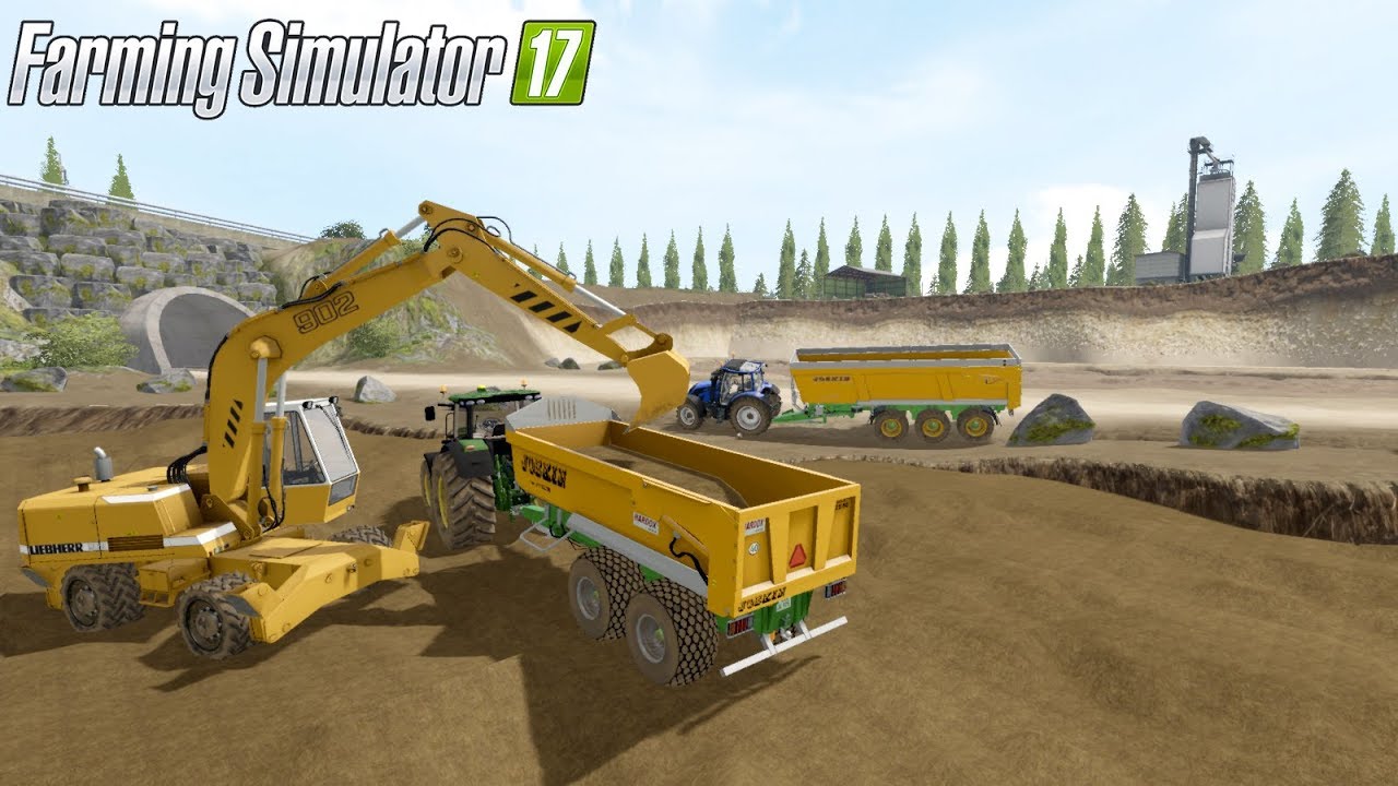 FARMING SIMULATOR 17 | DU TP SUR UNE MAP FRANÇAISE !!! - YouTube