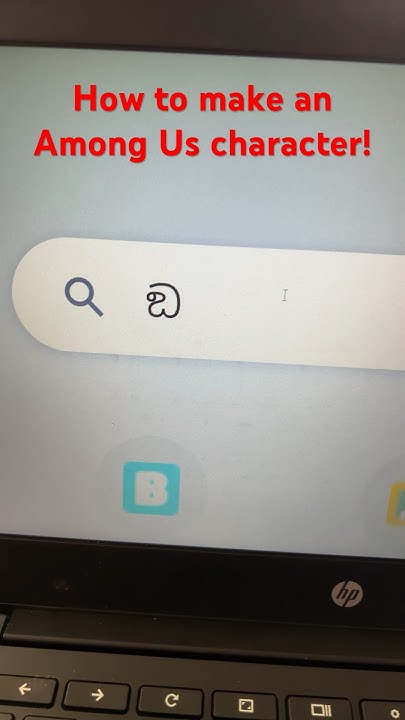 How to make an Among Us symbol! 🤫🧏‍♀️ - YouTube