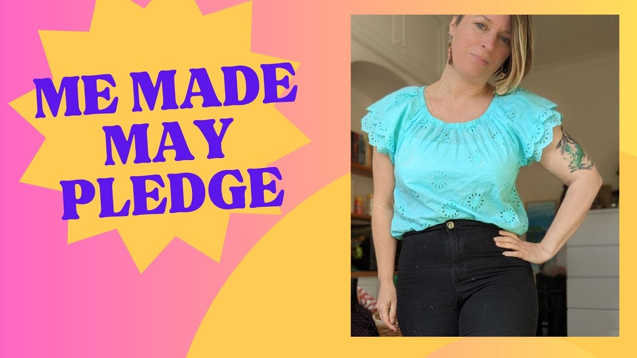 Me Made May 2023 pledge and plans and going through my wardrobe - YouTube
