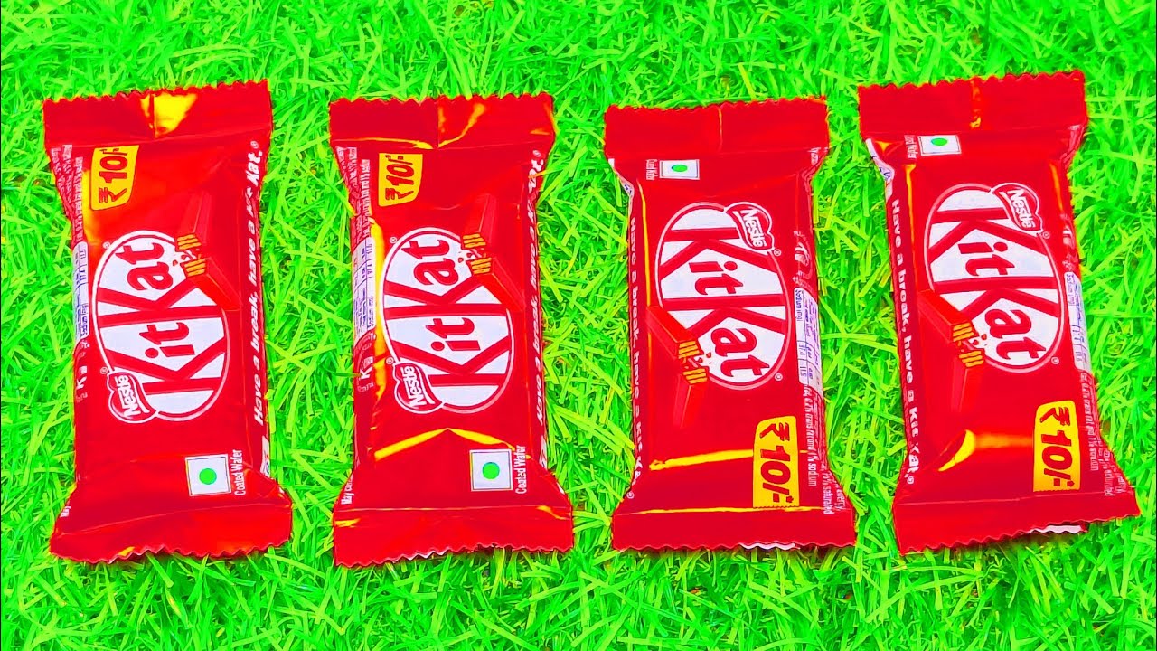 Kit Kat Chocolate & Rainbow Candy Lollipop Unpacking Videos - YouTube