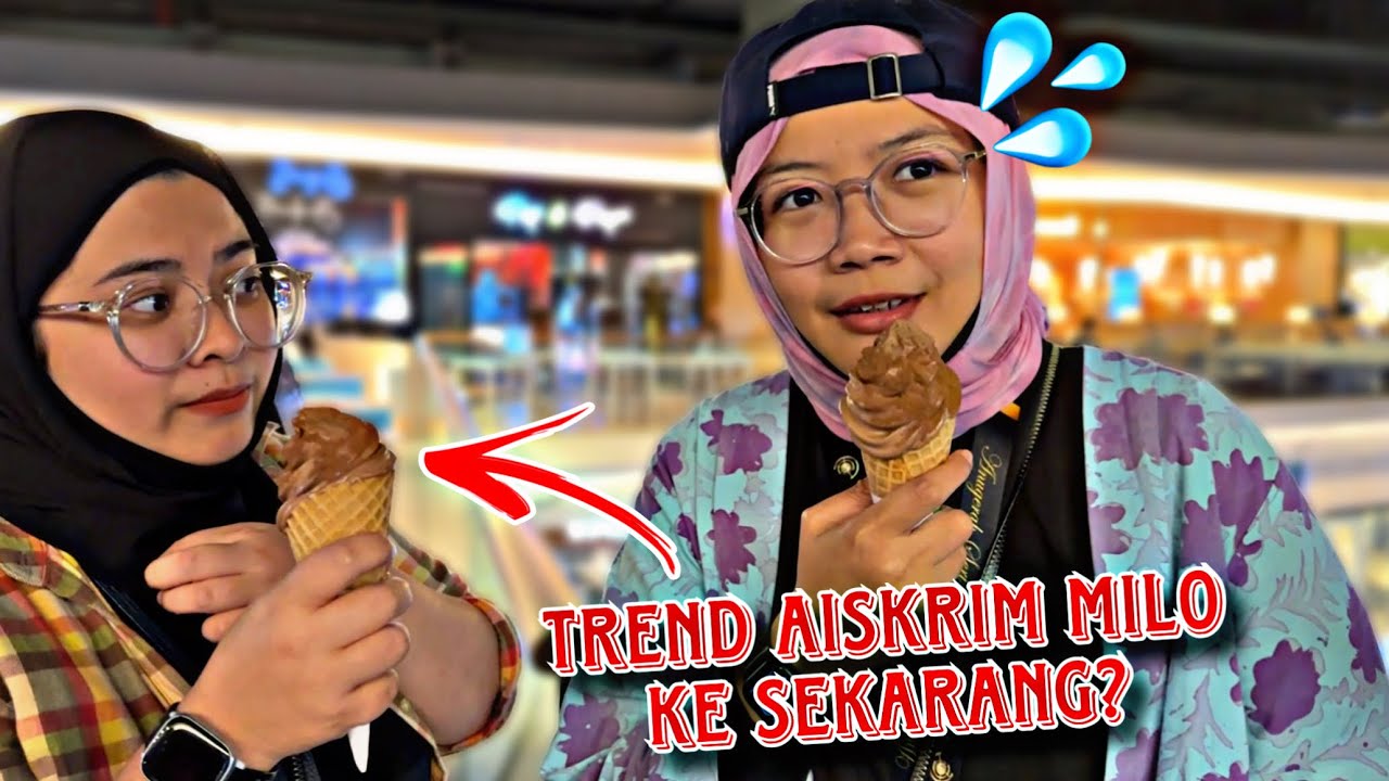 AISKRIM MILO FAMILY MART VS BURGER KING - YouTube