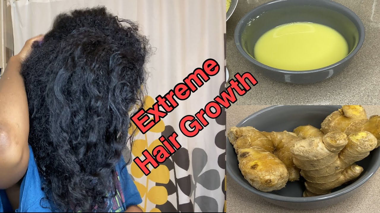 Ginger Hair Mask For Extreme Hair Growth Youtube