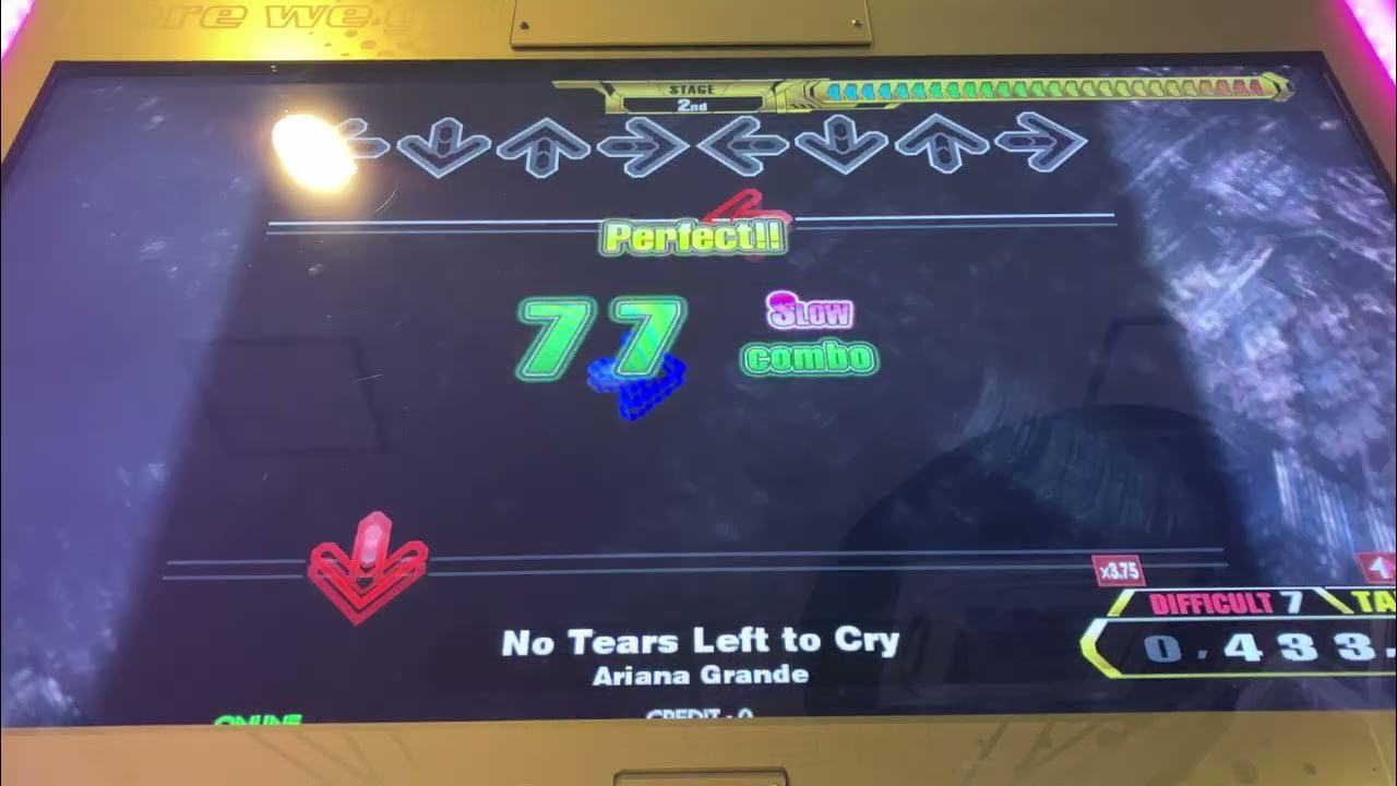【DDR A3】No Tears Left to Cry【DP DIFFICULT】 - YouTube