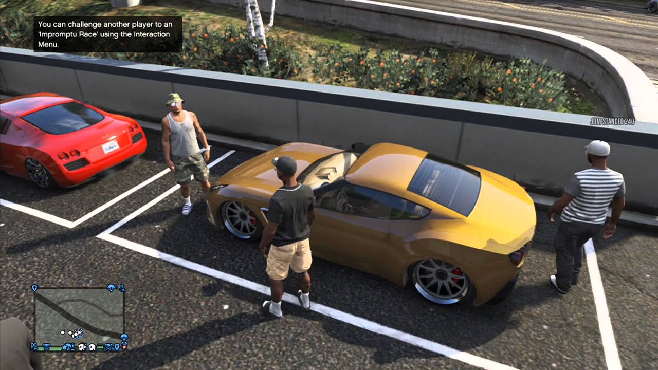 GTA 5 | Online | Car/Stance Meet #37 (1/3) - YouTube