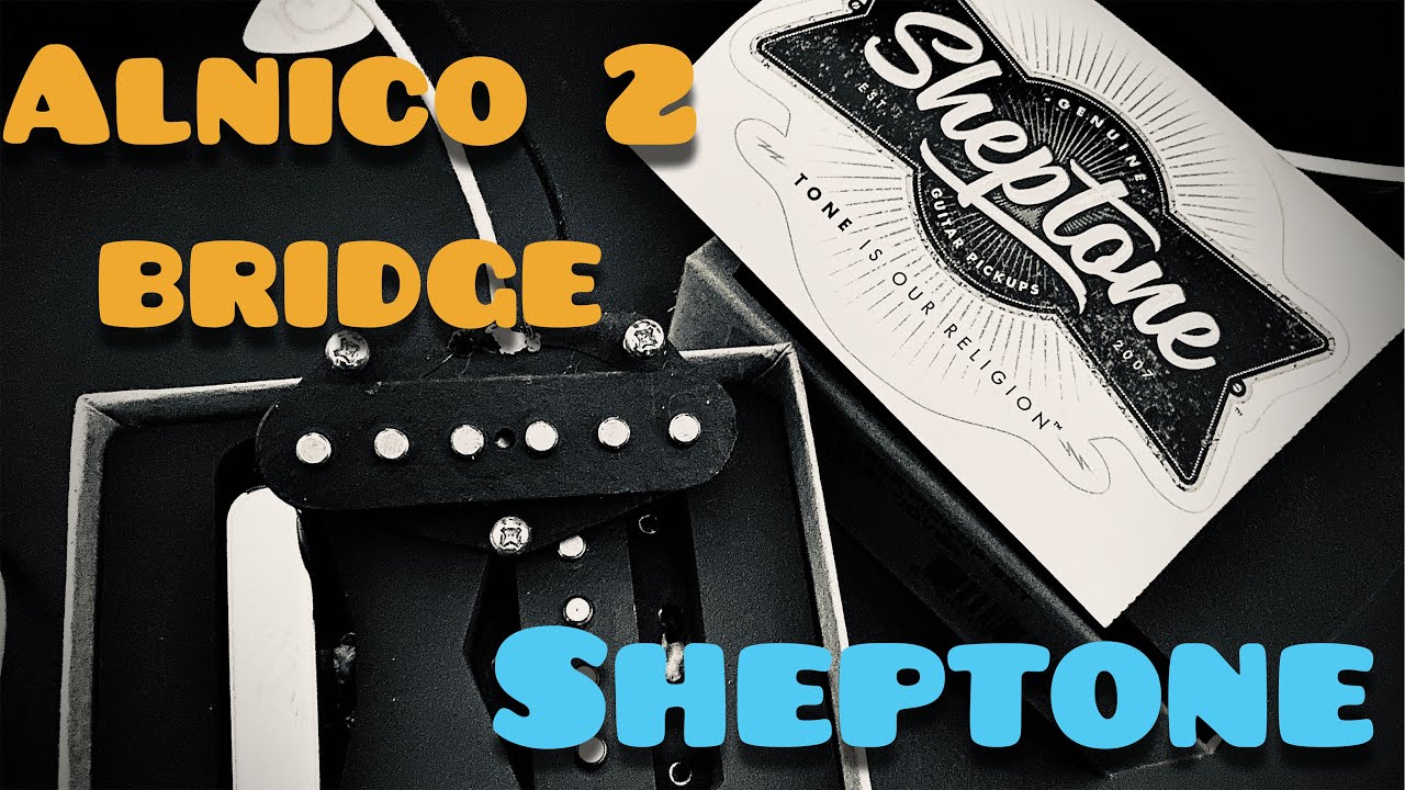 Sheptone Pickups Telecaster Set - Alnico 2 Bridge Pickup - YouTube