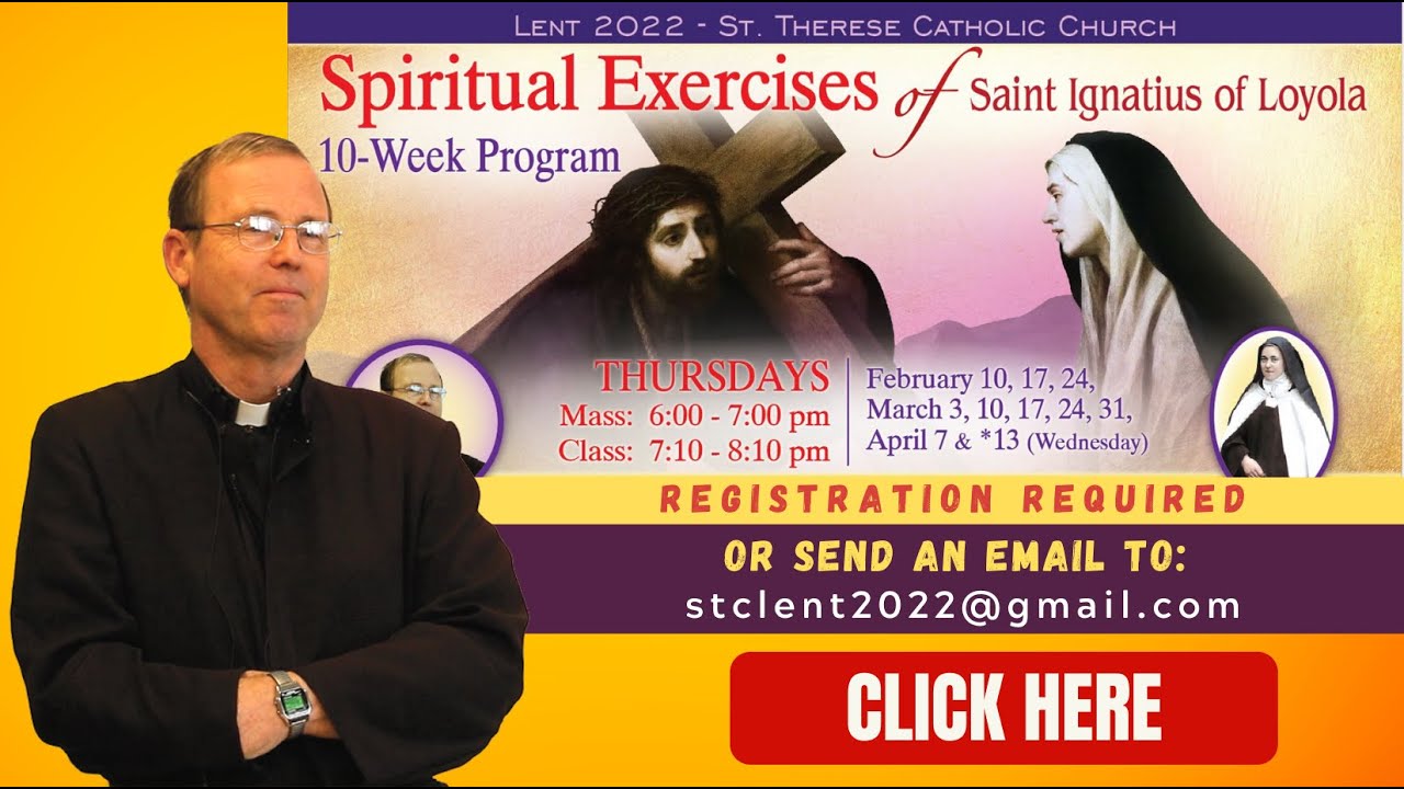 2022 Lenten Spiritual Exercises | St. Therese Catholic Church | Every ...