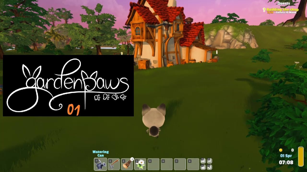 Garden Paws 01 - Introduction - YouTube