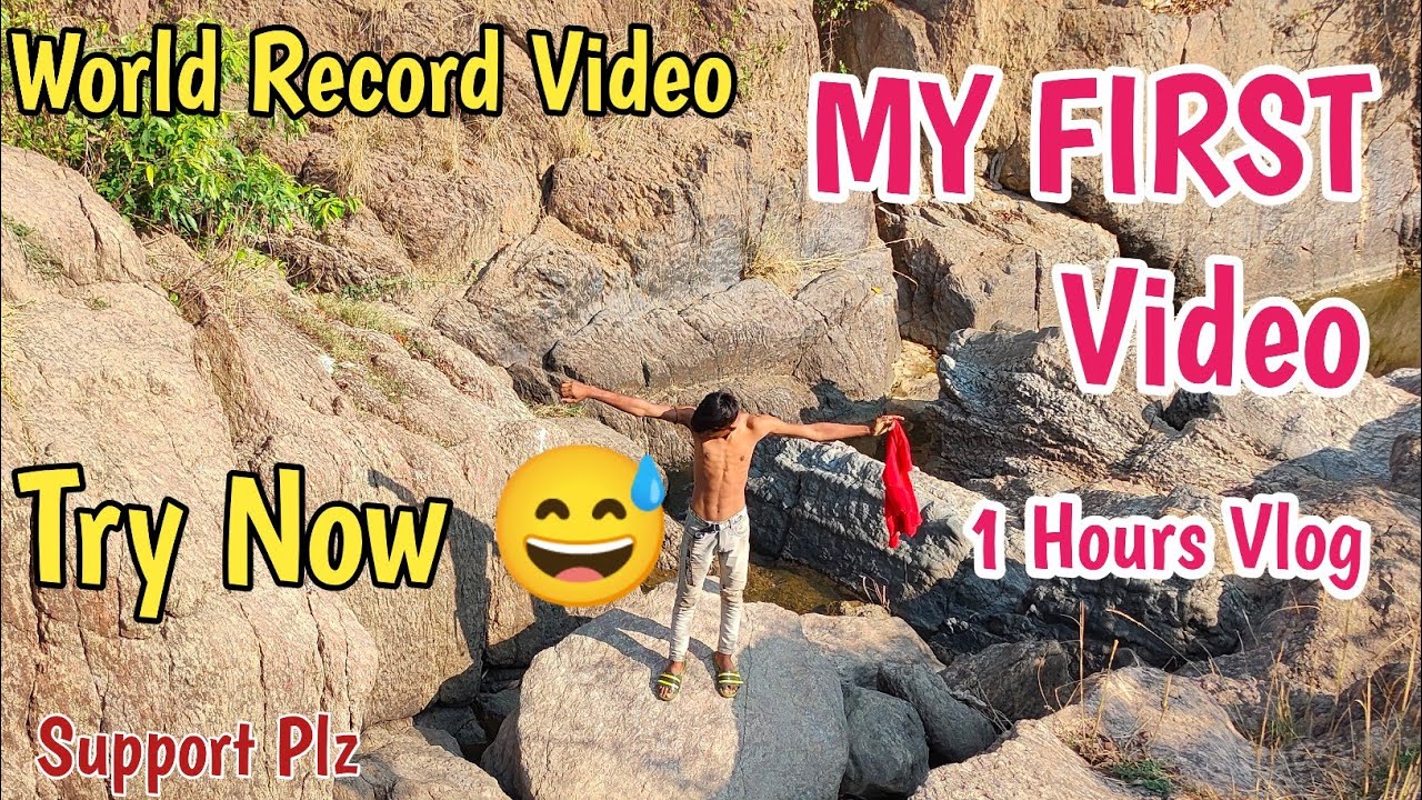 My First Vlog 😱 World 🌎 record video - YouTube