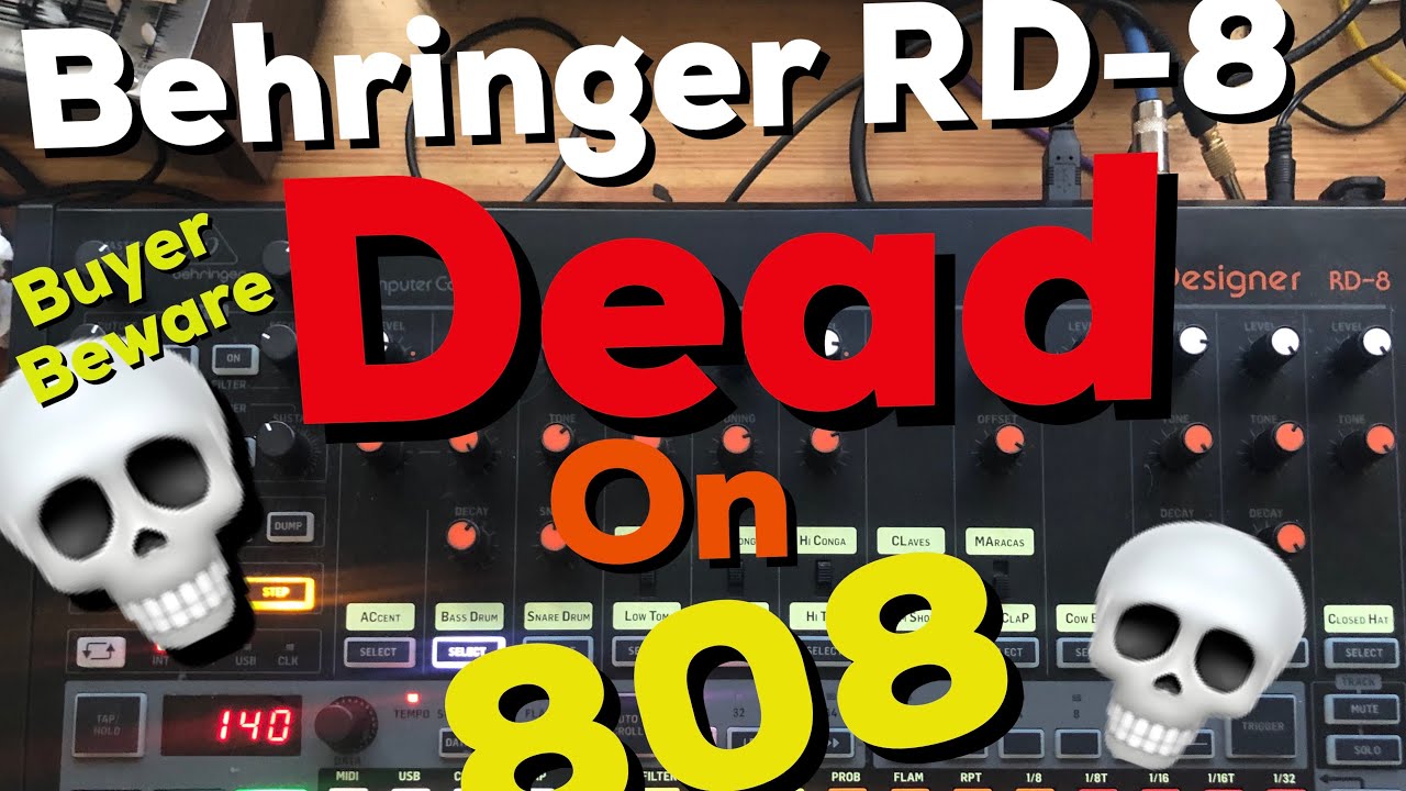 Behringer RD-8 is DEAD and on 808 no less - YouTube