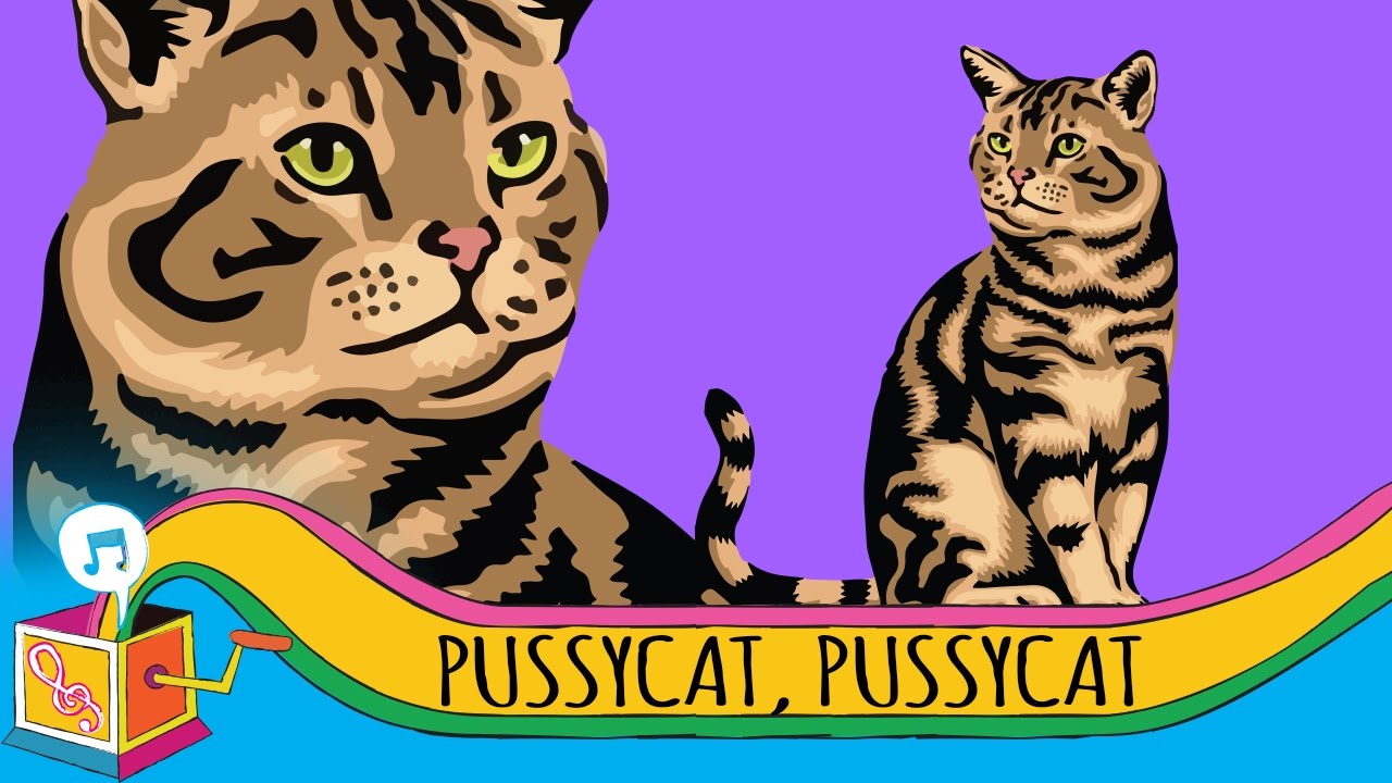 Pussycat, Pussycat | Nursery Rhymes & Children's Songs | Karaoke - YouTube