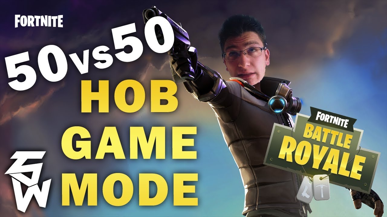 Нов GAME MODE - 50vs50 | Fortnite Battle Royale - YouTube