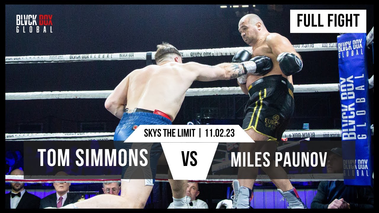 Tom Simmons vs Miles Paunov | Full Fight Highlights: 11.02.23 - YouTube