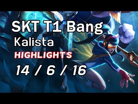 SKT T1 Bang Kalista 14/6/16 + Brand | Highlights - YouTube