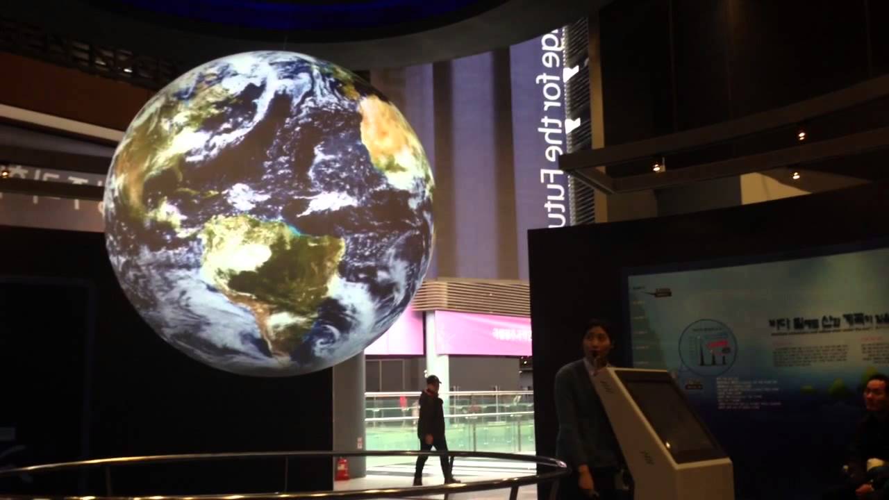 SOS(science on a sphere) 1/5 - YouTube