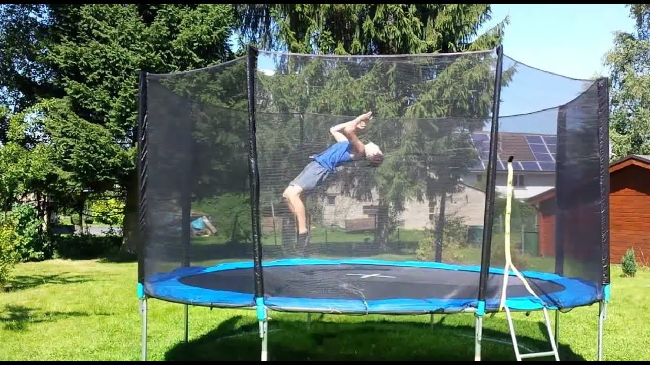 Backflip auf Trampolin lernen! ( Deutsch ) - YouTube