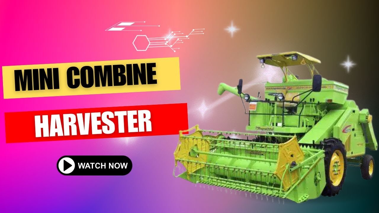 best farming technology in the worldMini combine harvester I Rice ...