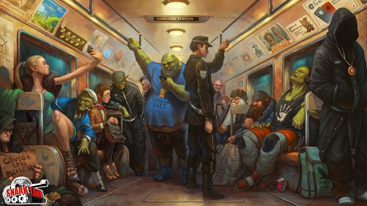 Snark Tank highlights: Could we Co-Exist with Fantasy Races? - YouTube